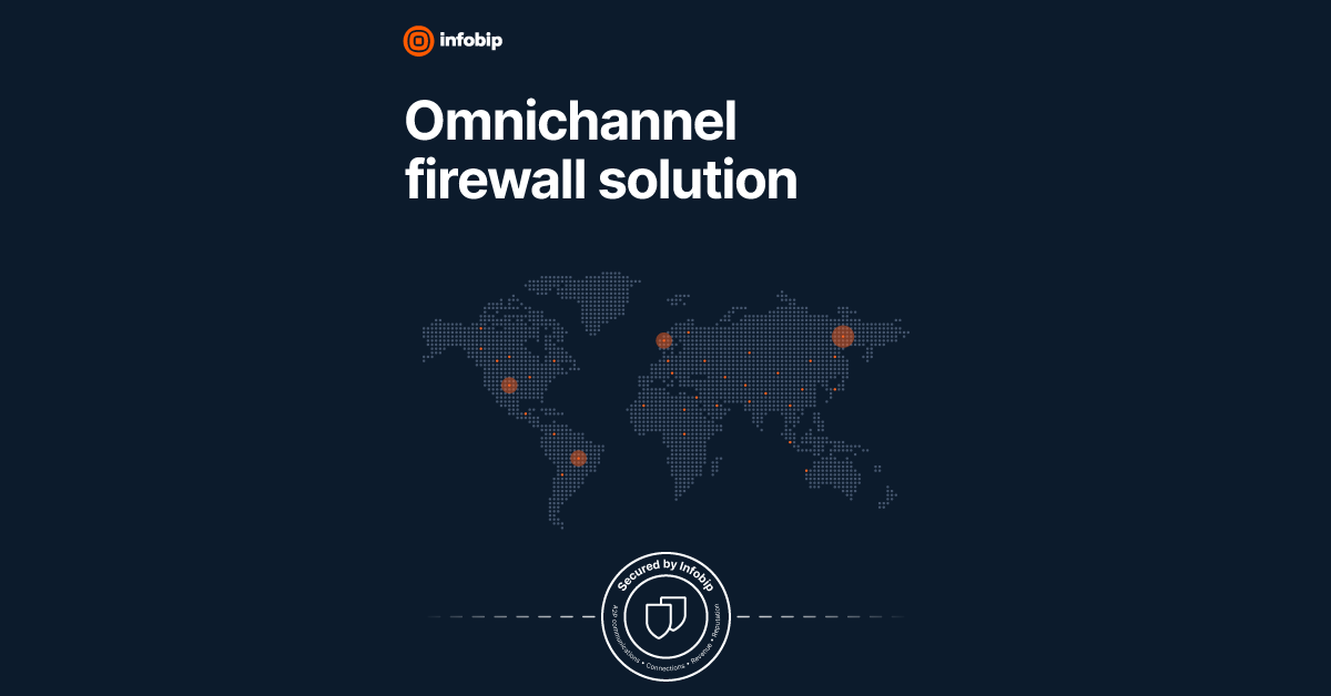 Anam Protect: Omnichannel firewall solution - Infobip