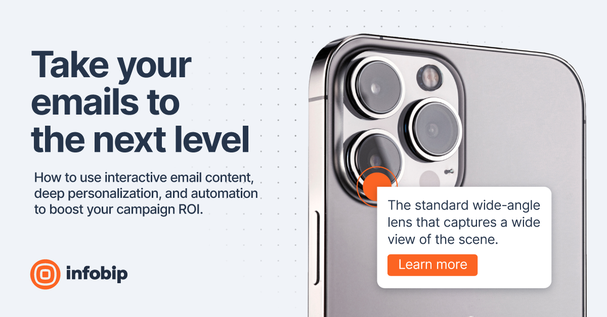 Boost your email ROI with interactive content - Infobip