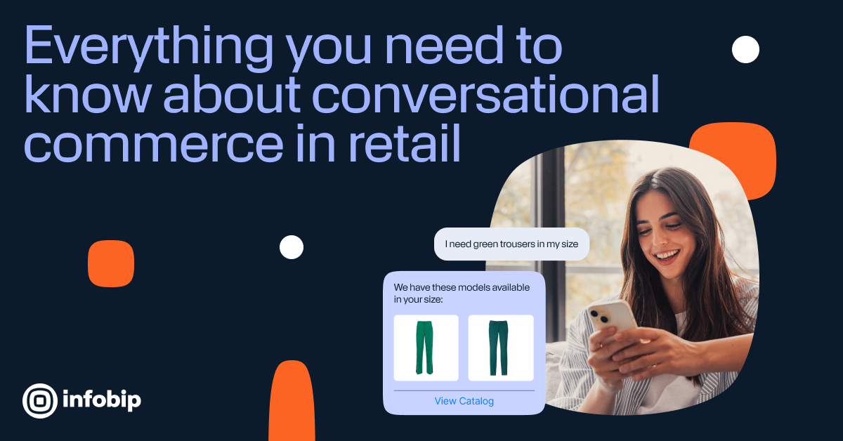 Conversational commerce in retail - Infobip