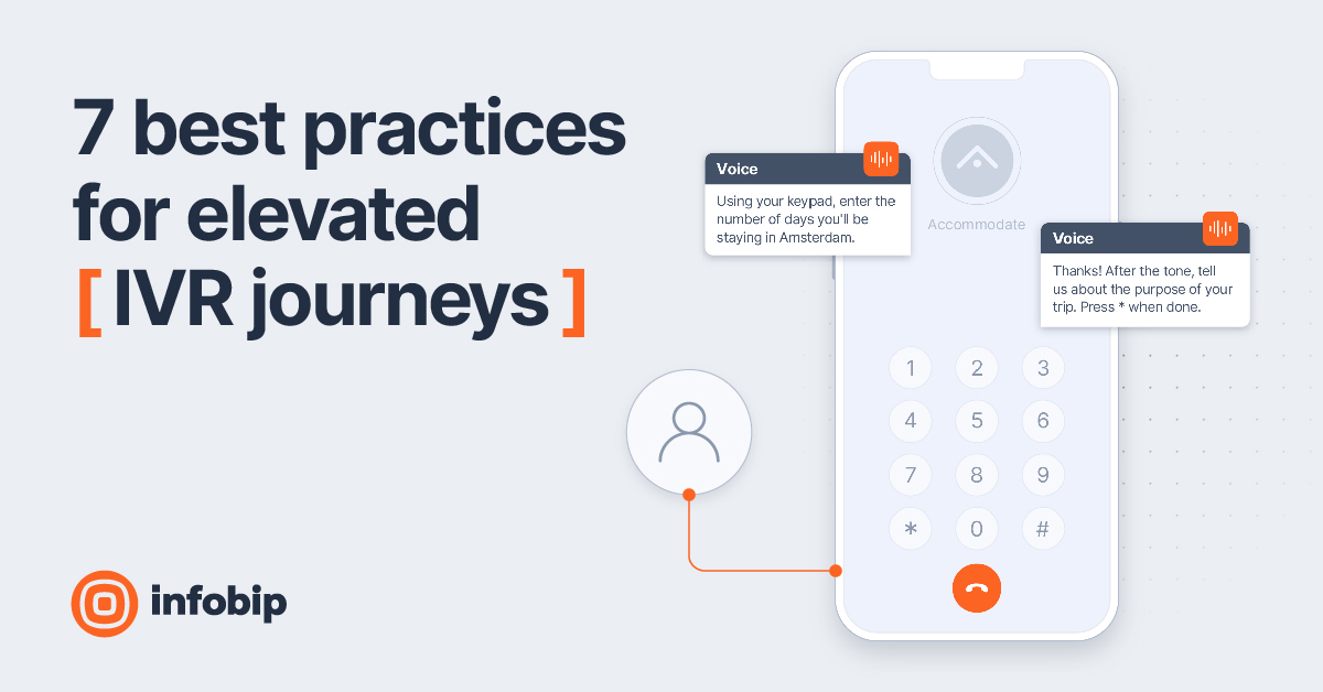 7 IVR best practices for smoother customer journeys - Infobip 7 IVR best practices for smoother customer journeys - Infobip