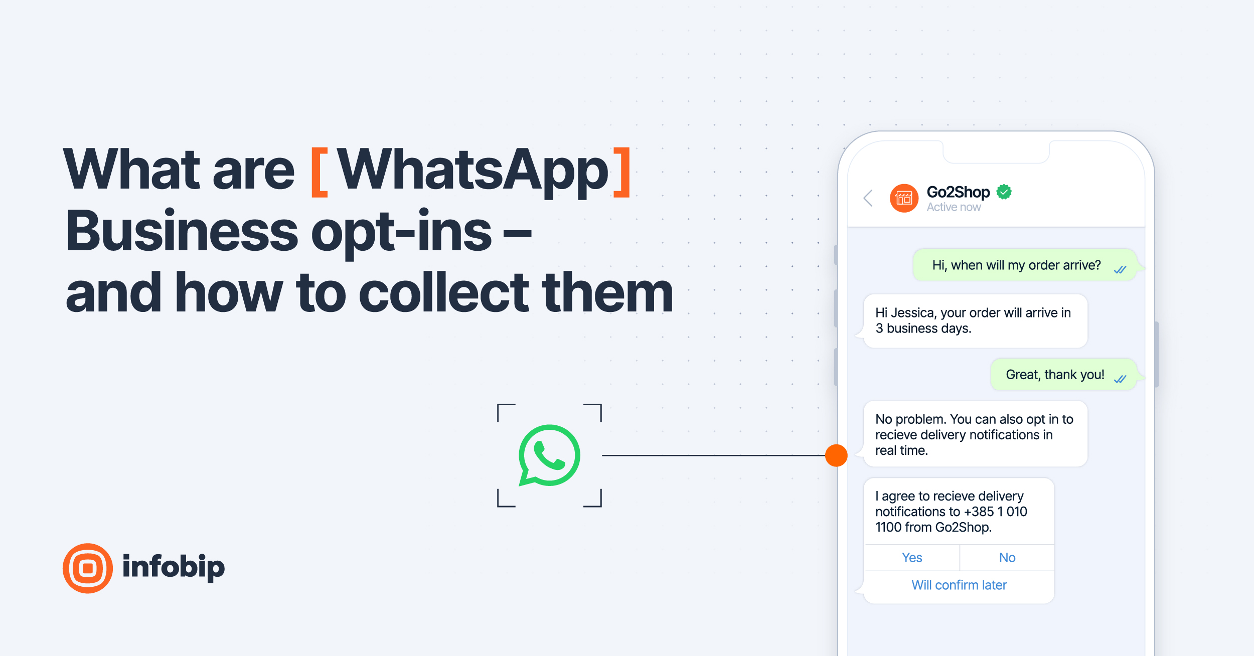 How to collect WhatsApp Business opt-ins