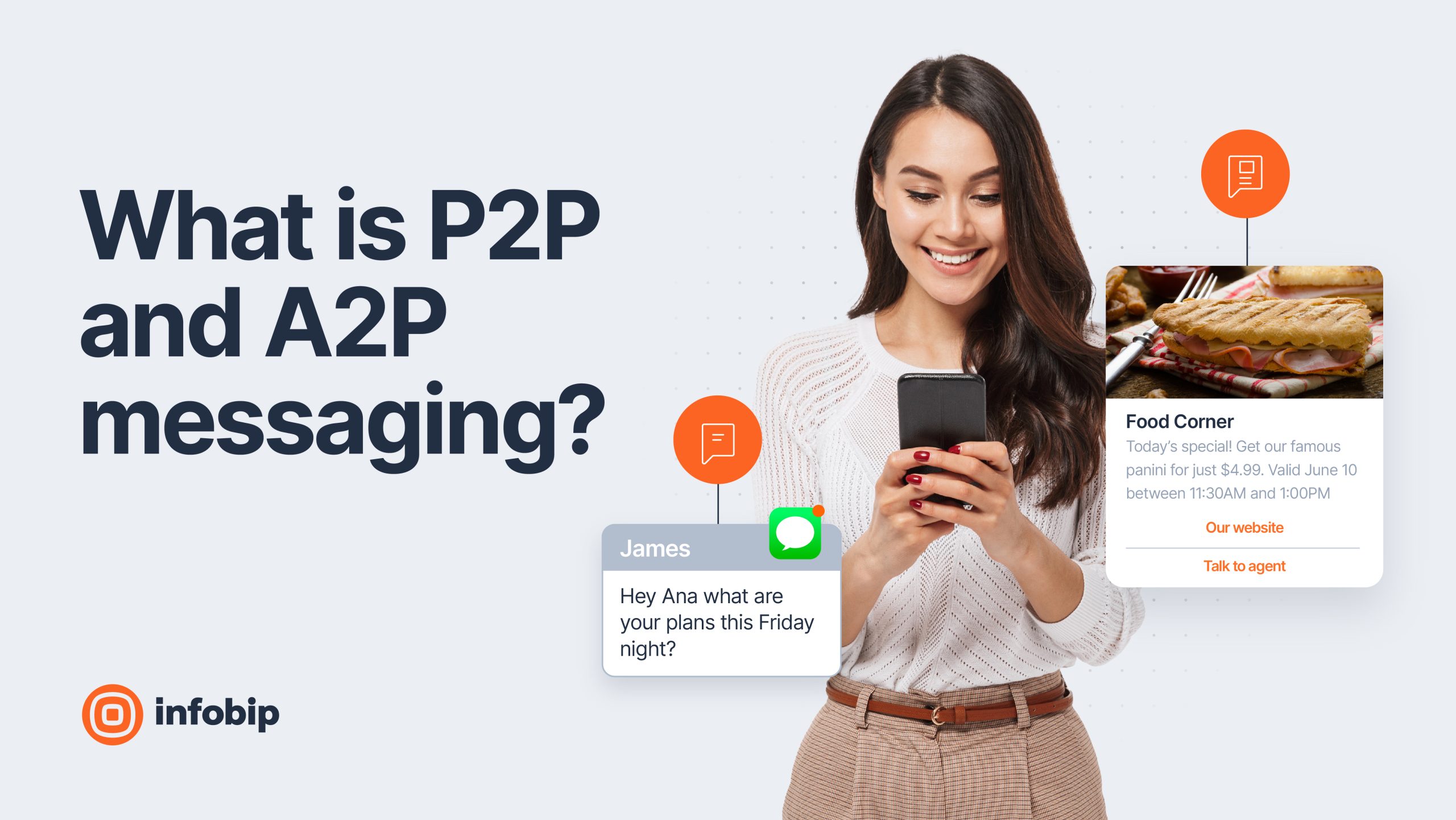 What is P2P and A2P messaging? - Infobip