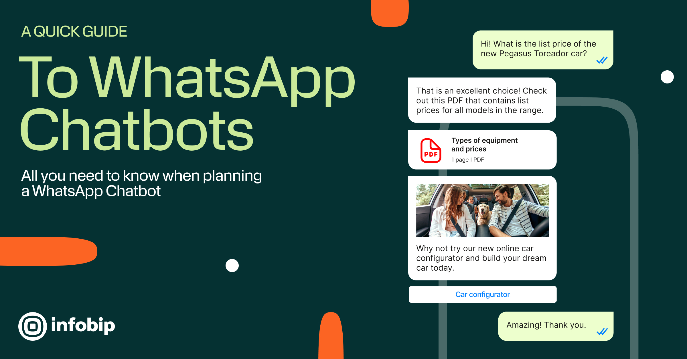How to Design and Build a WhatsApp Chatbot – With Examples - Infobip
