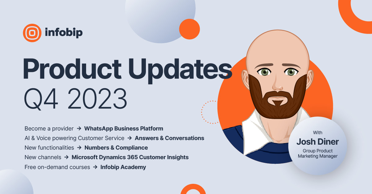 Product updates Q4 2023 - Infobip
