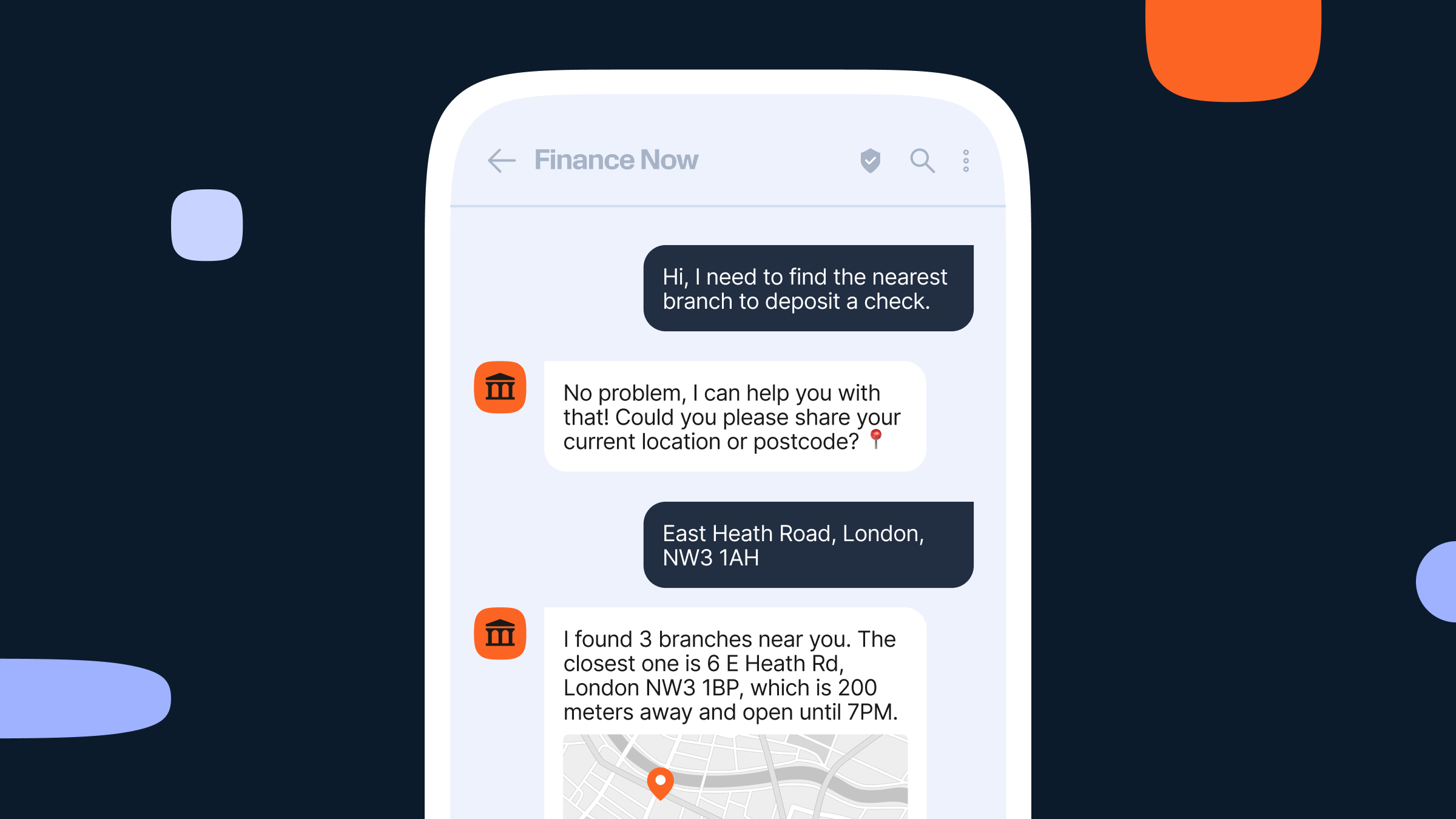 Branch finder - Infobip