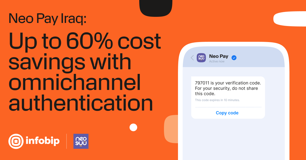 Neo Pay Iraq: Up to 60% in cost savings with omnichannel authentication ...