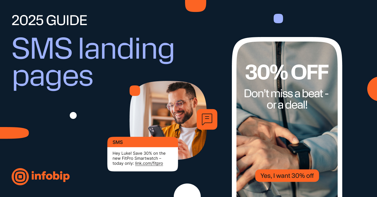 SMS landing pages that drive conversions [2025 guide] - Infobip