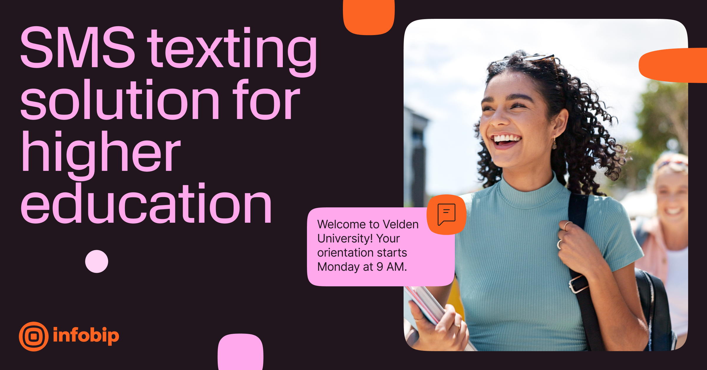 SMS texting solution for higher education