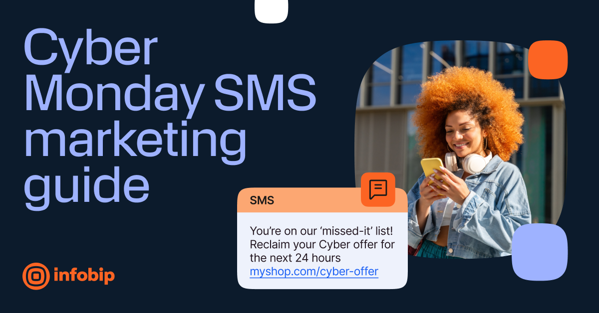 Cyber Monday SMS marketing guide for 2025